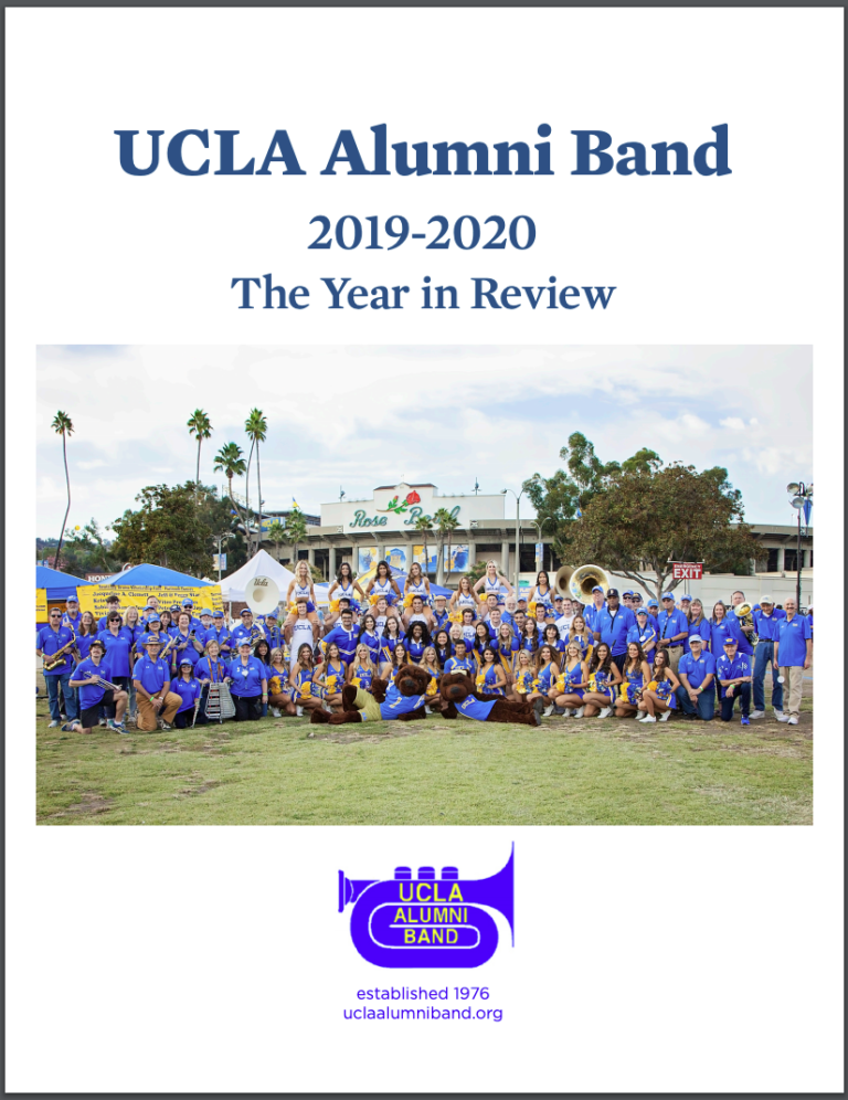 UCLA Alumni Band | Celebrating 46 Years of Providing Music for UCLA ...